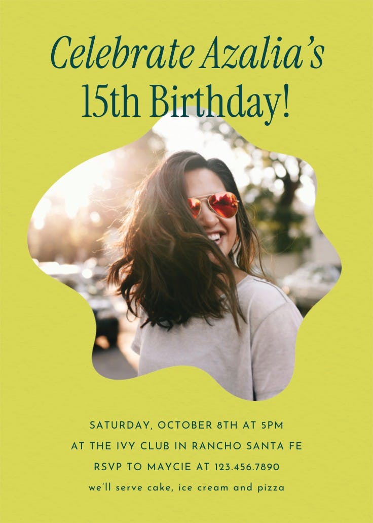 You Should Come - Quinceañera Invitation Template (Free) | Greetings Island