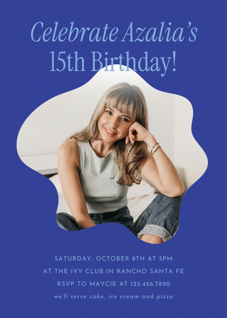 You Should Come - Quinceañera Invitation Template (Free) | Greetings Island