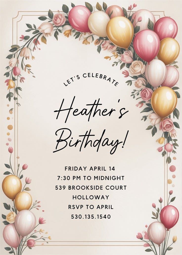 Another Lovely Chapter - Party Invitation Template | Greetings Island