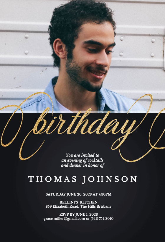 Party Pose - Birthday Invitation Template (Free) | Greetings Island
