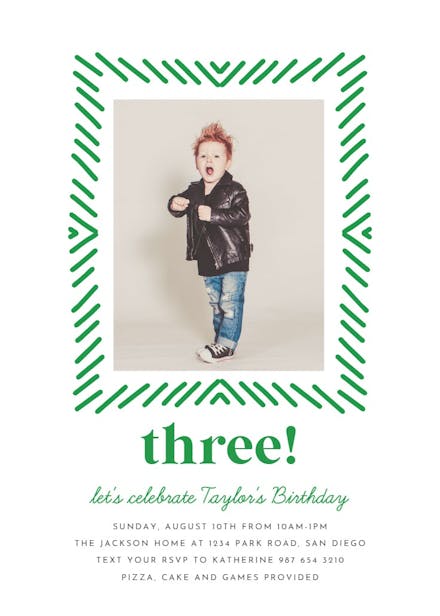 Page 31 | Birthday Invitation Templates (Free) | Greetings Island
