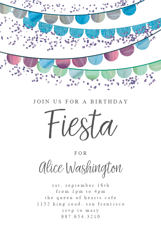 Fun Day - Printable Party Invitation Template (Free) | Greetings Island