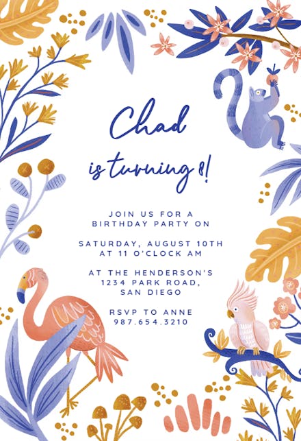 Page 46 | Party Invitation Templates (Free) | Greetings Island