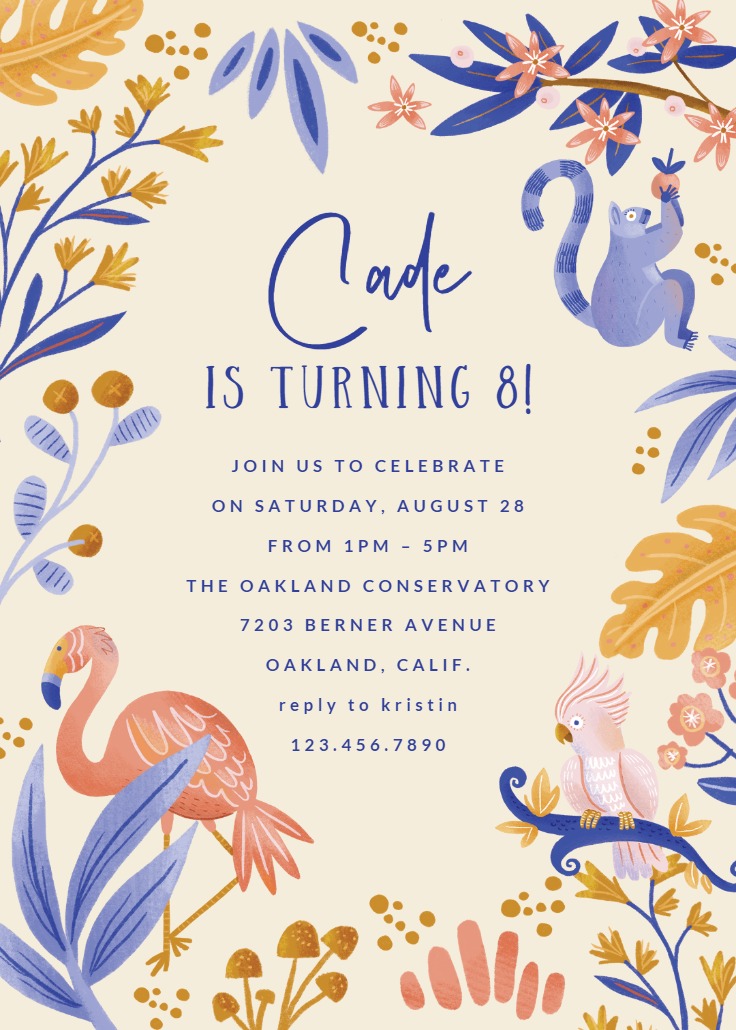 Hot Spot - Birthday Invitation Template (Free) | Greetings Island