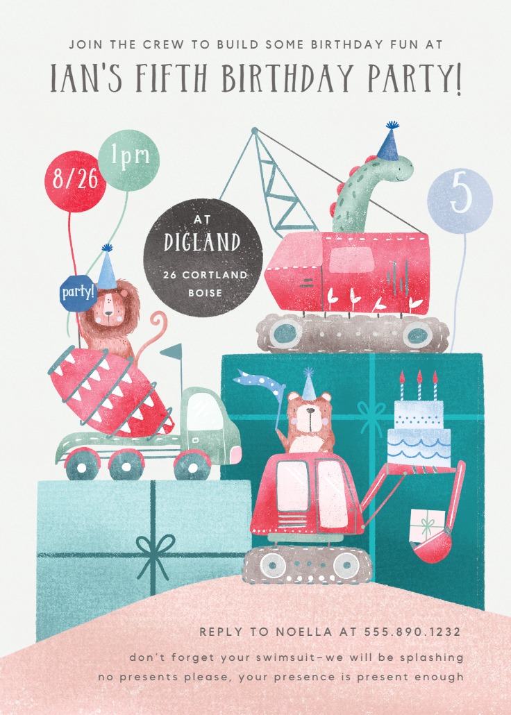 Join The Crew - Birthday Invitation Template (Free) | Greetings Island