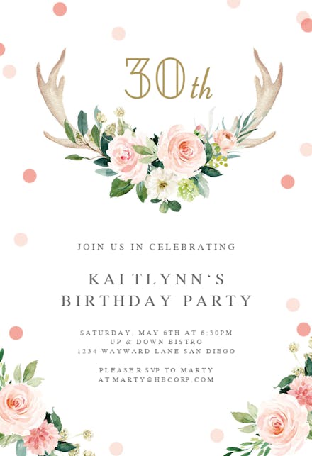 Invitaciones Para Fiestas Gratis | Greetings Island