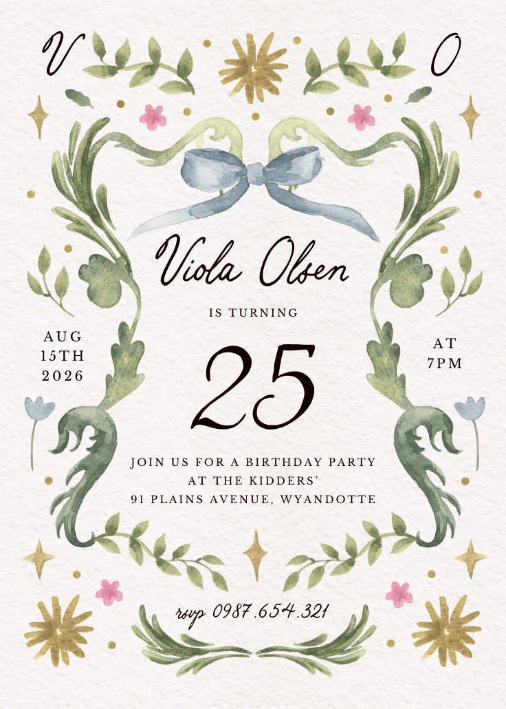 Sunny Atrium - Party Invitation Template | Greetings Island