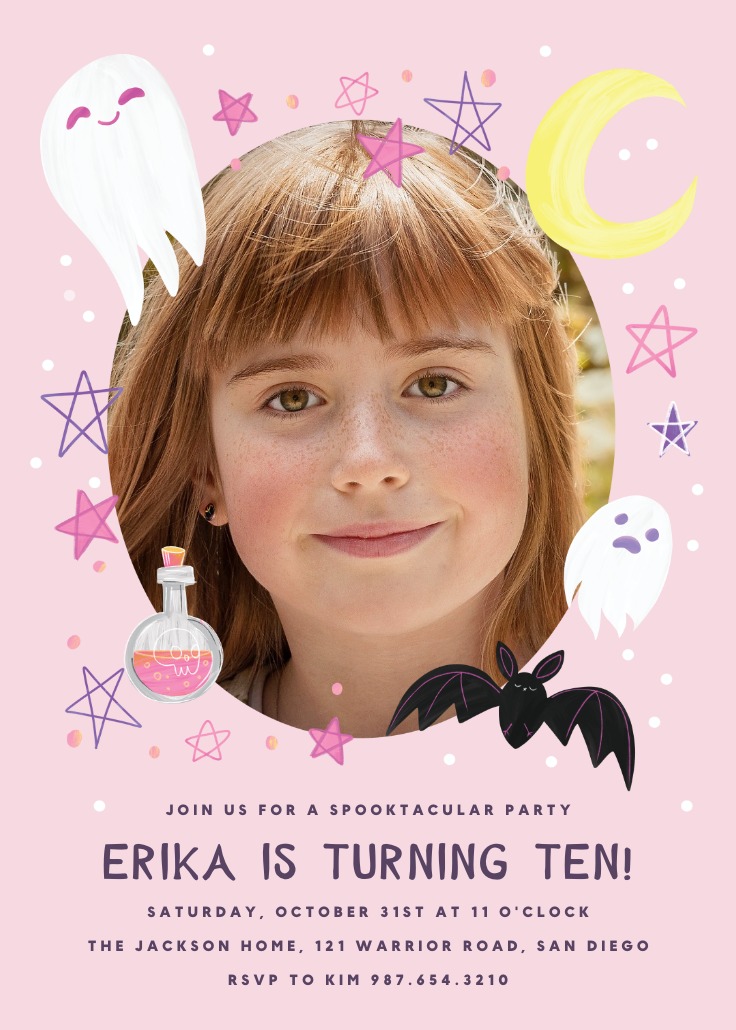 Sweet spooky - Birthday Invitation Template | Greetings Island