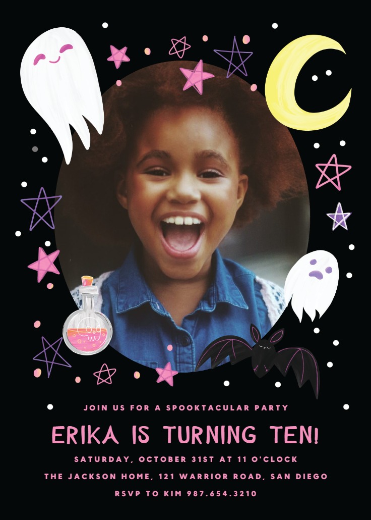 Sweet spooky - Birthday Invitation Template | Greetings Island