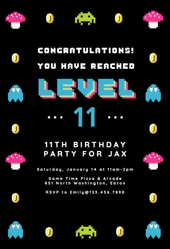 You Win - Birthday Invitation Template (Free) | Greetings Island