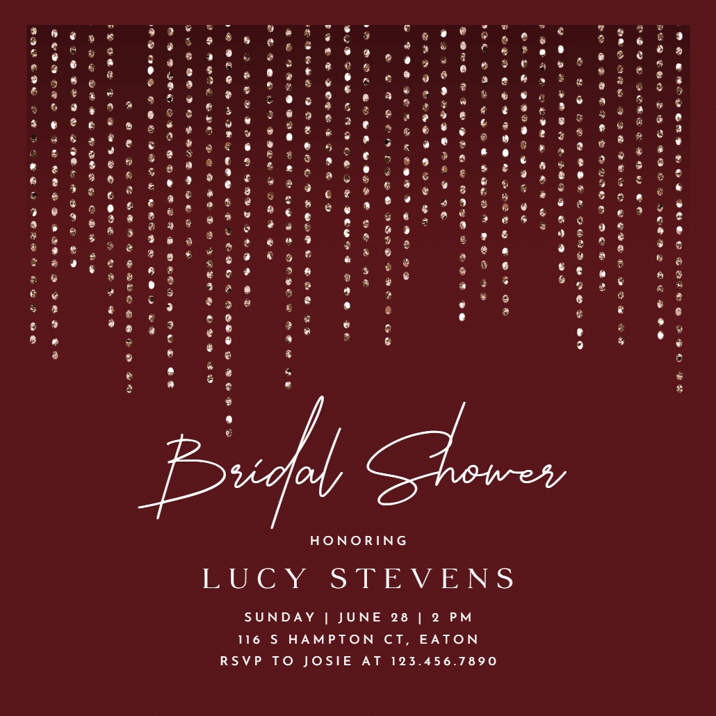 Dot Shower - Bridal Shower Invitation Template (Free) | Greetings Island