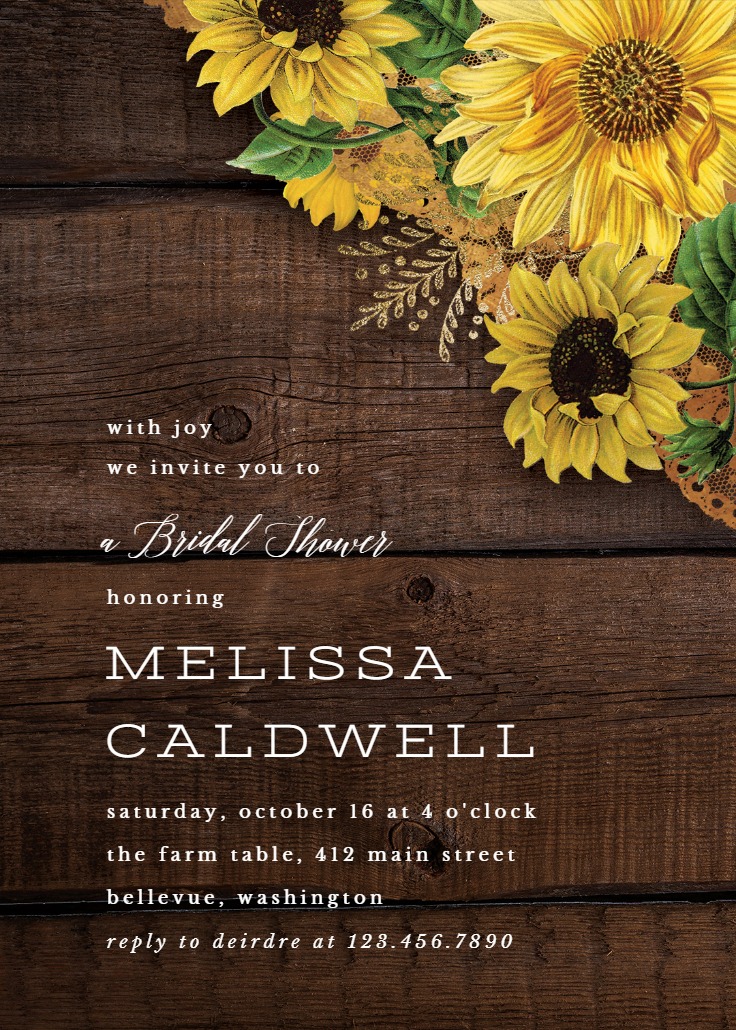 Rustic Party Invitation Templates (Free) | Greetings Island