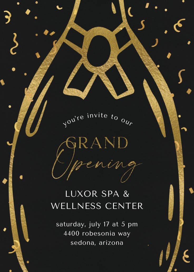 New Beginnings - Business Events Invitation Template | Greetings Island