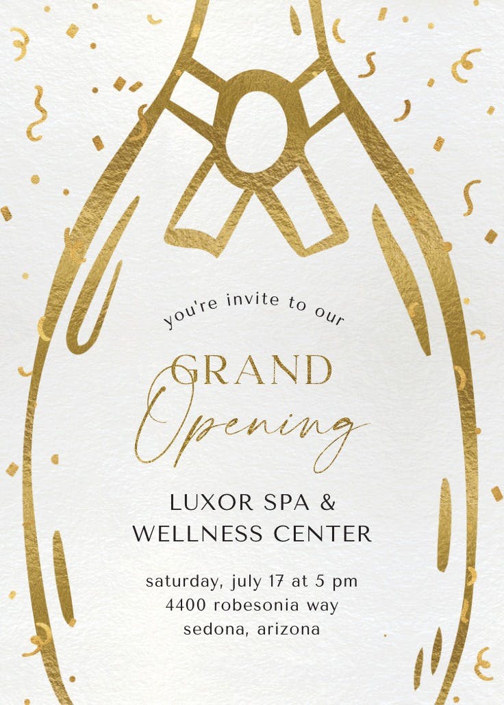 New Beginnings - Business Events Invitation Template | Greetings Island