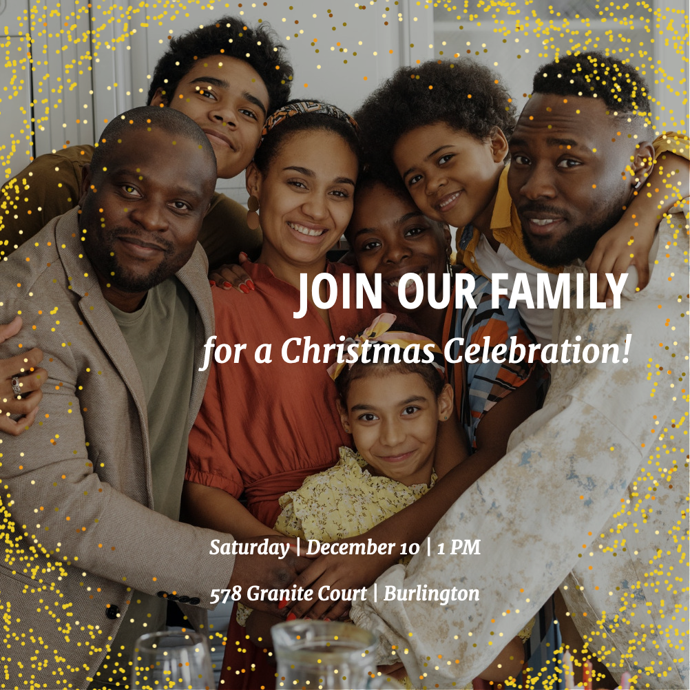 Personal Preference - Christmas Invitation Template (Free) | Greetings ...