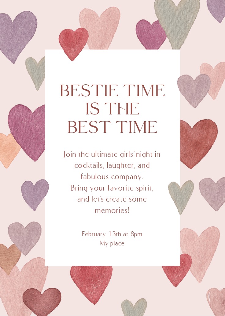 Love frame - Valentine's Day Invitation Template (Free) | Greetings Island