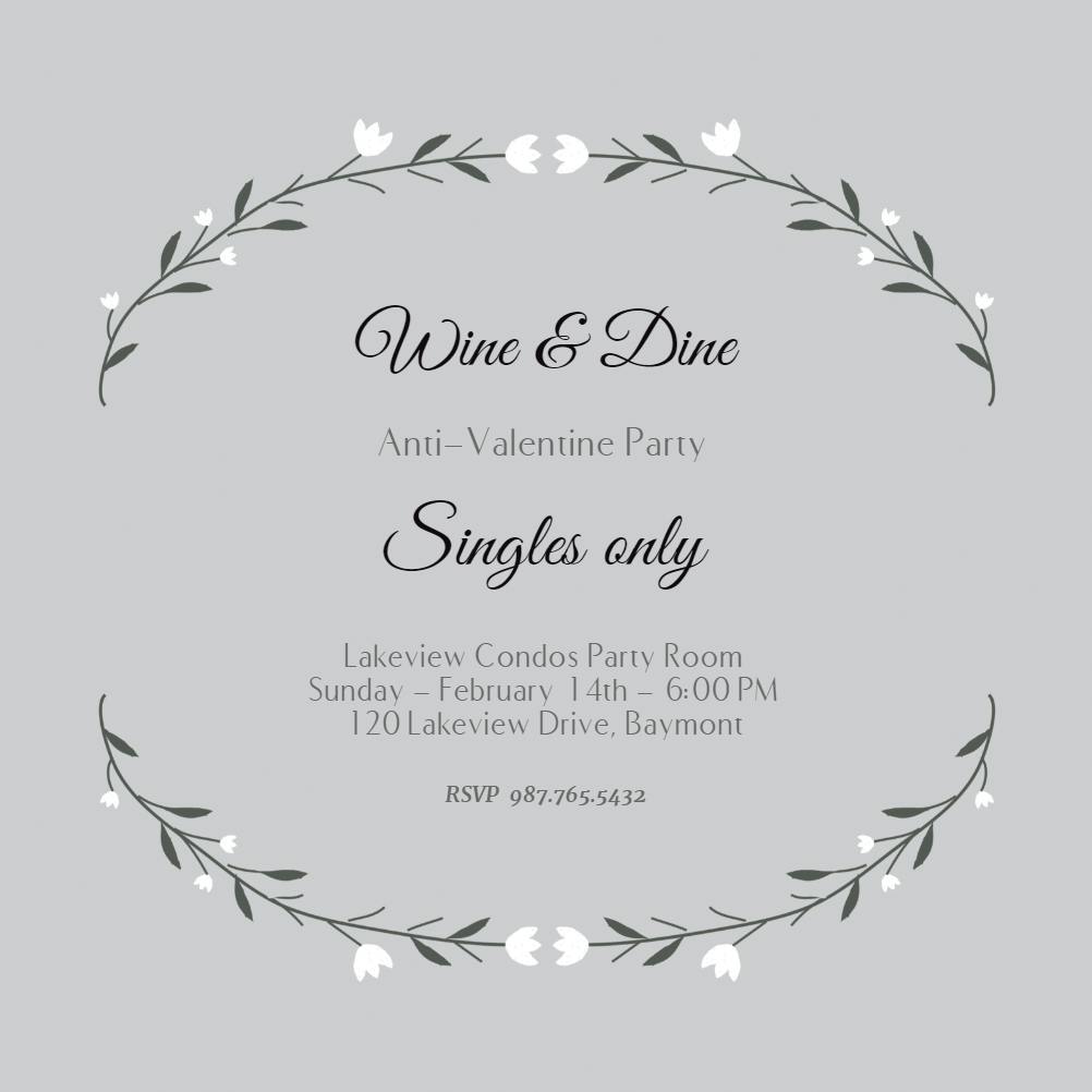 Topsy And Turvy - Valentine's Day Invitation Template (Free ...