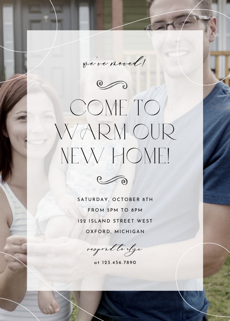 Neighborly Fence - Housewarming Invitation Template (Free) | Greetings ...