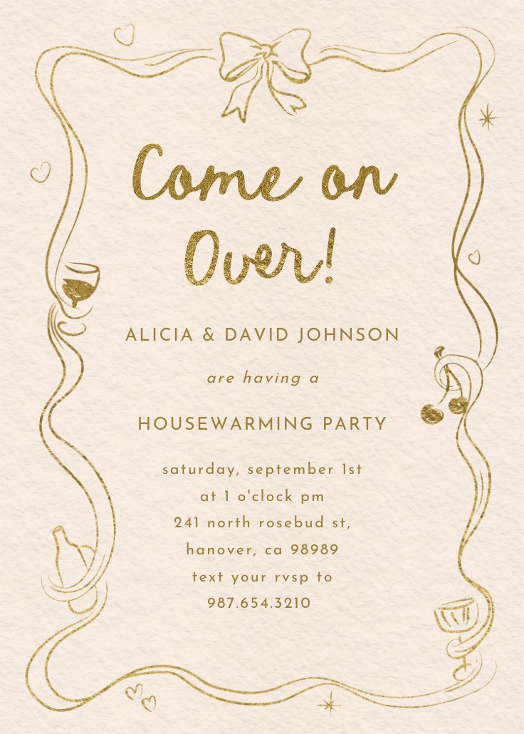 Framed Celebration - Housewarming Invitation Template | Greetings Island