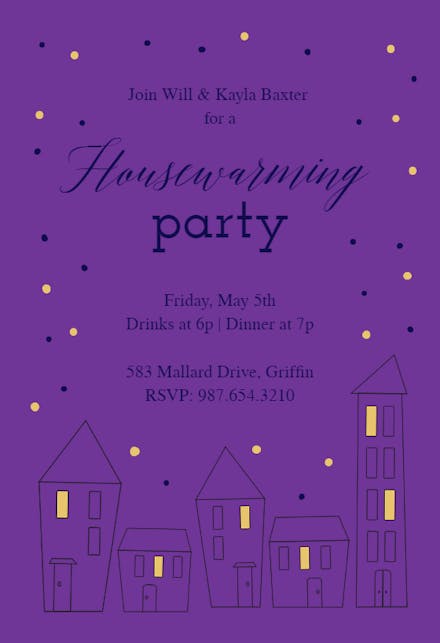 Home Base - Housewarming Invitation Template (Free) | Greetings Island