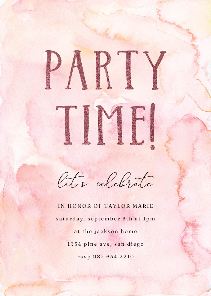 Party Invitation Templates (Free) | Greetings Island