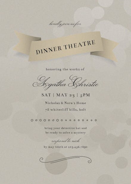 Garden Stems - Invitation Template (Free) | Greetings Island