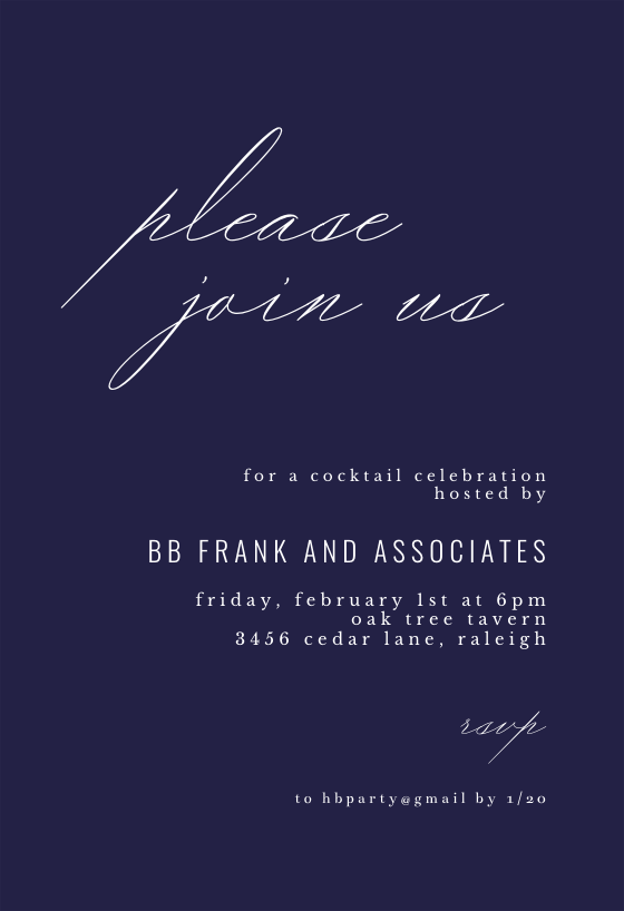 Please Join Us - Business Event Invitation Template (Free) | Greetings ...