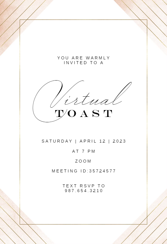 Frame & Lines - Business Event Invitation Template | Greetings Island