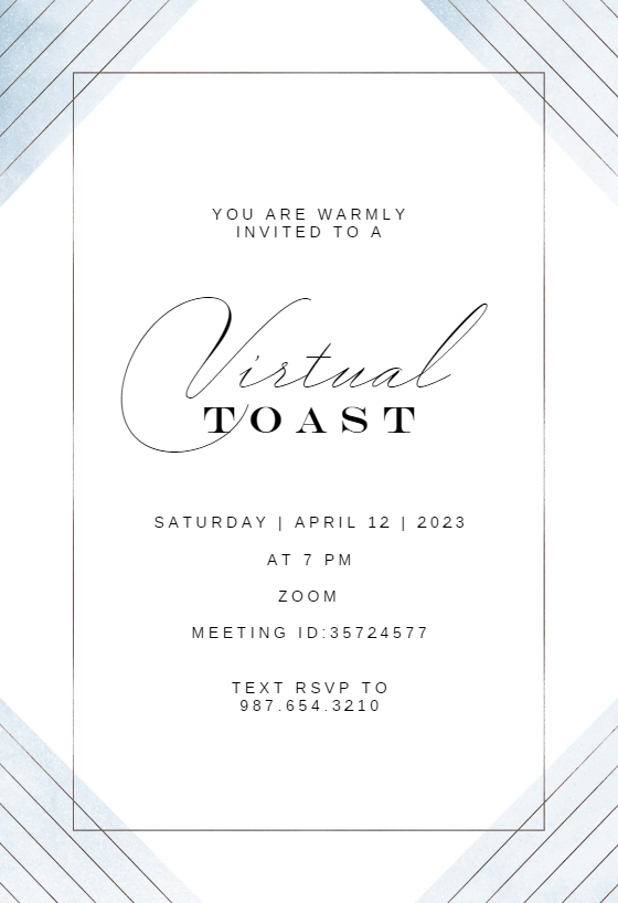 Frame & Lines - Business Event Invitation Template | Greetings Island
