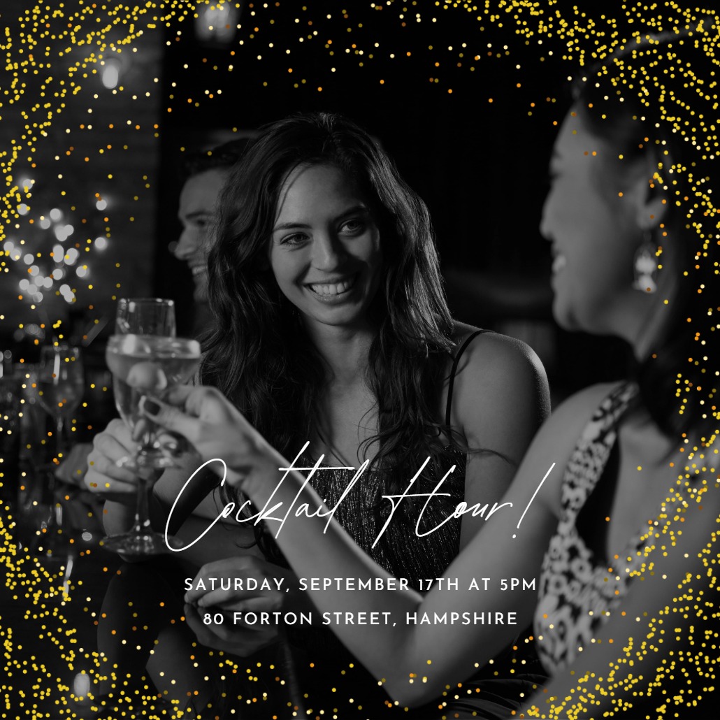 Highlight reel - Cocktail Party Invitation Template (Free) | Greetings ...