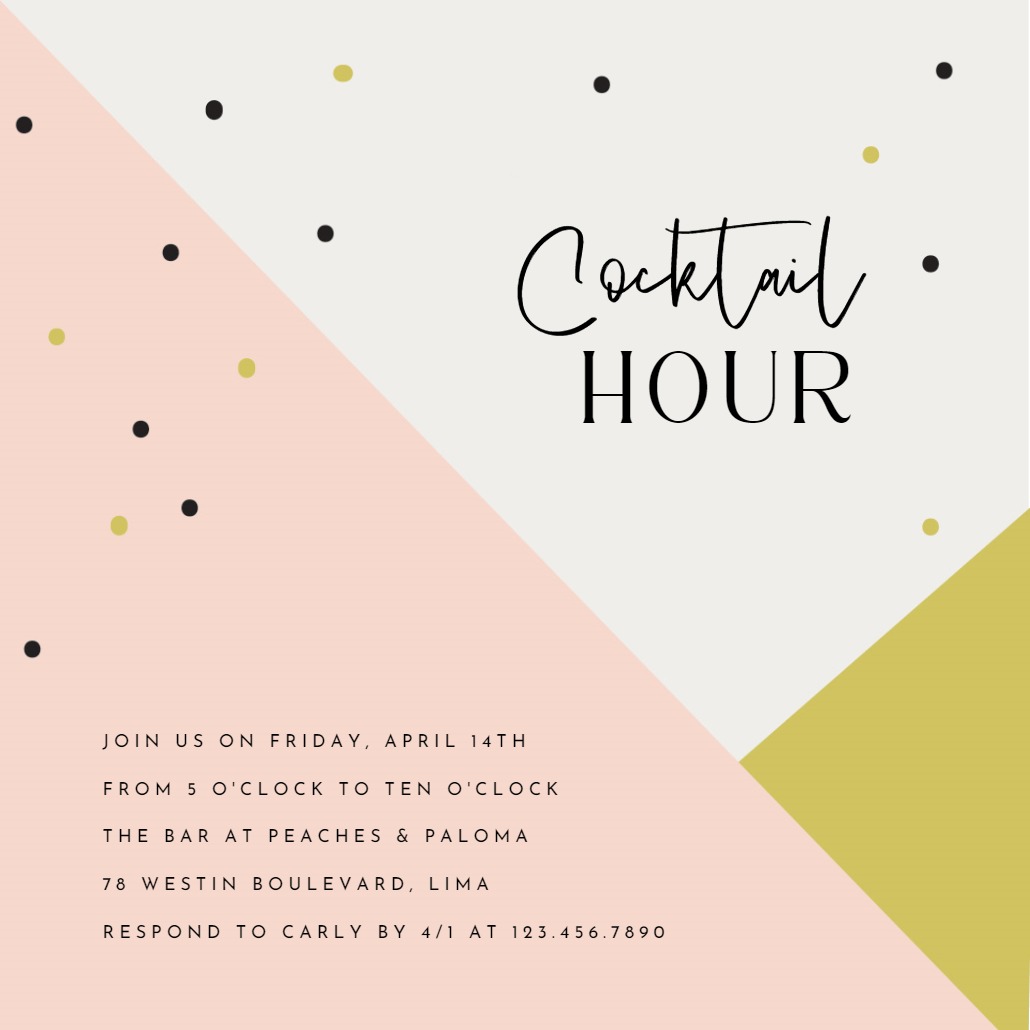 Block Party - Business Events Invitation Template (Free) | Greetings Island