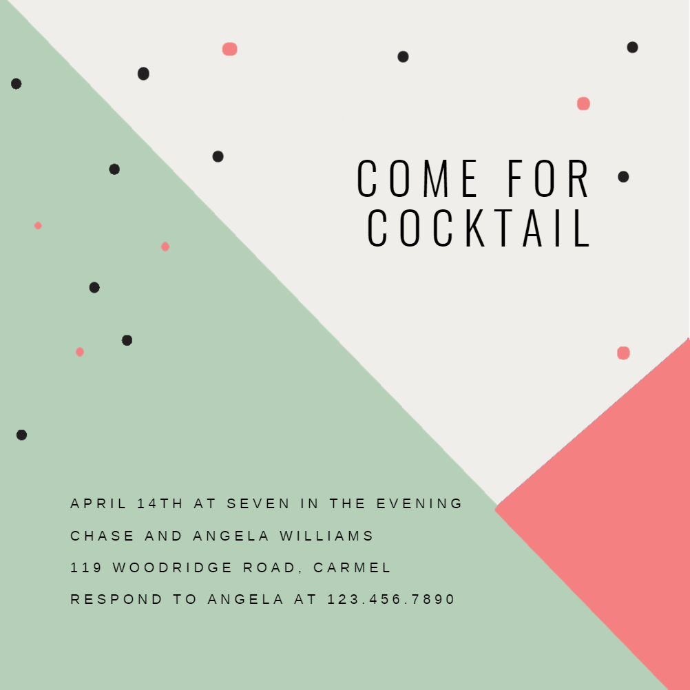 Center Gradient - Business Event Invitation Template (Free) | Greetings ...