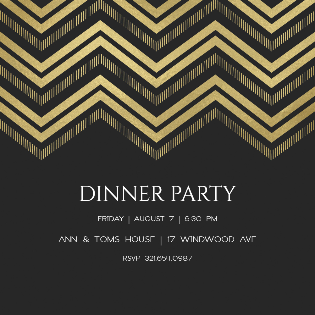 Dinner Party Invitation Templates (Free) | Greetings Island
