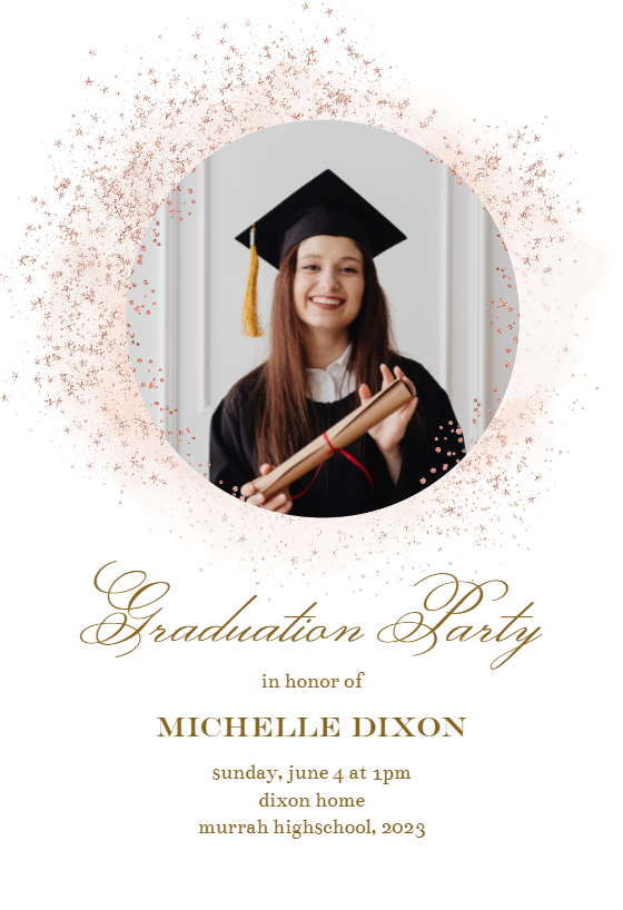 Graduation Party Invitation Templates (Free) | Greetings Island