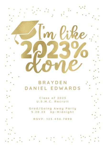 Final Finals - Graduation Party Invitation Template | Greetings Island