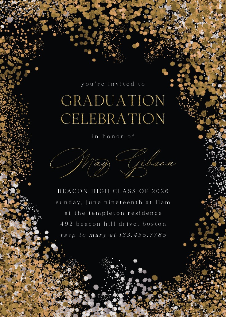 2024 Graduation Party Invitation Templates (Free) | Greetings Island