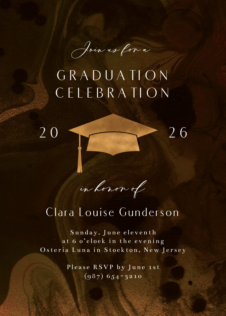 Graduation Celebration - Invitación de Graduación | Greetings Island