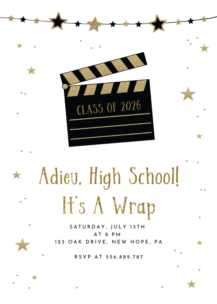 Dot-to-dot - Graduation Party Invitation Template (Free) | Greetings Island