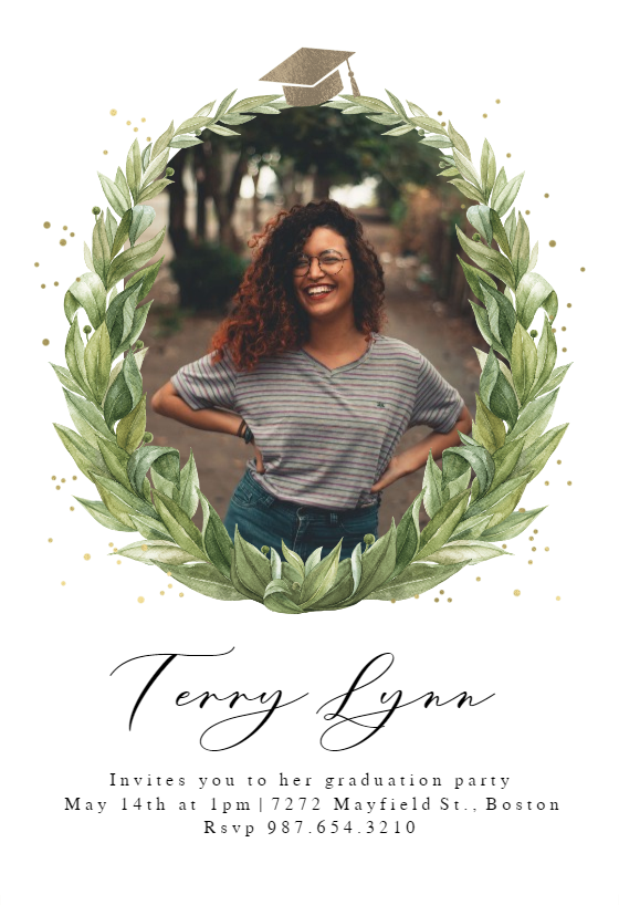 Heart Swell Doctor - Graduation Party Invitation Template (Free ...