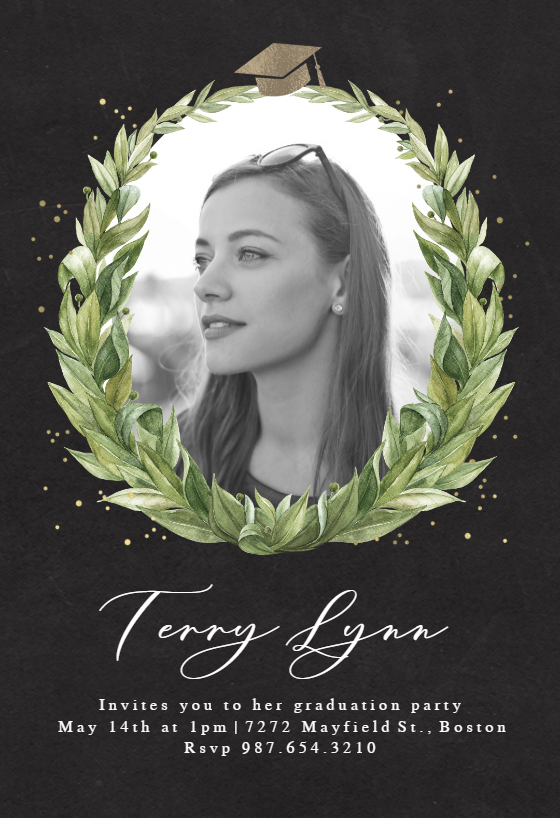 Heart Swell Doctor - Graduation Party Invitation Template (Free ...