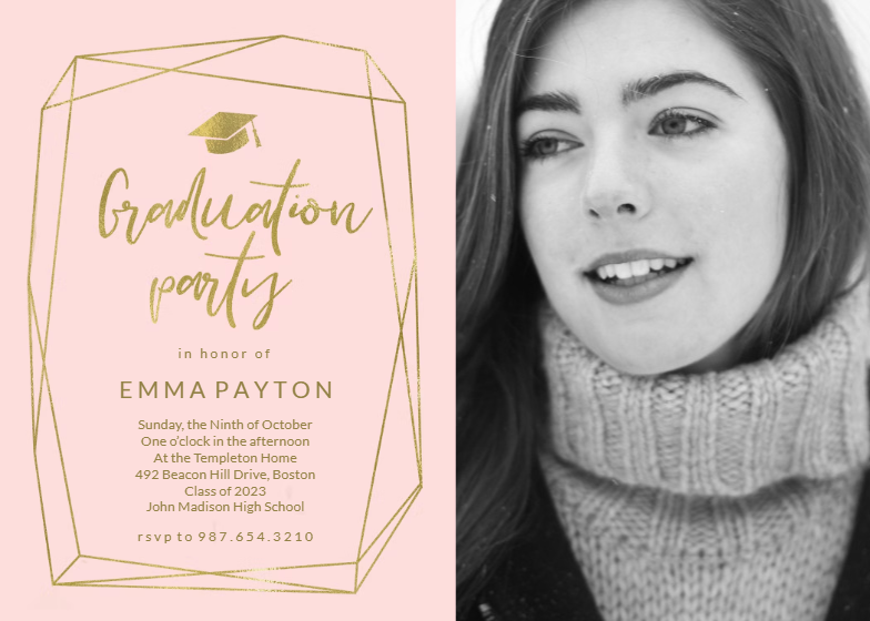 Graduation Party Invitation Templates (Free) | Greetings Island
