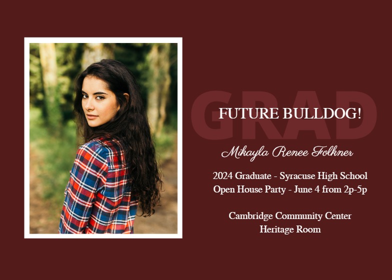 Team Spirit - Graduation Party Invitation Template (Free) | Greetings ...