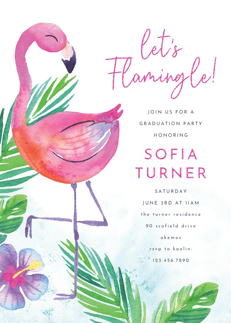 Later Litigator - Graduation Party Invitation Template | Greetings Island