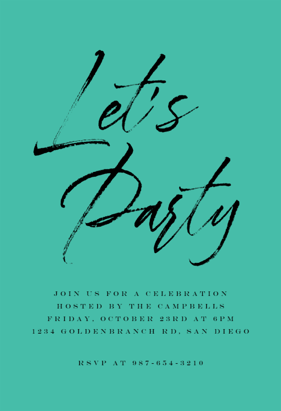 Party Invitation Templates (Free) | Greetings Island
