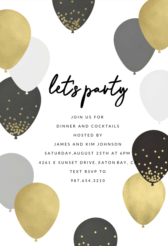 Party Invitation Templates (Free) | Greetings Island
