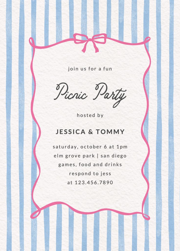Simple Duo Tone - Party Invitation Template | Greetings Island