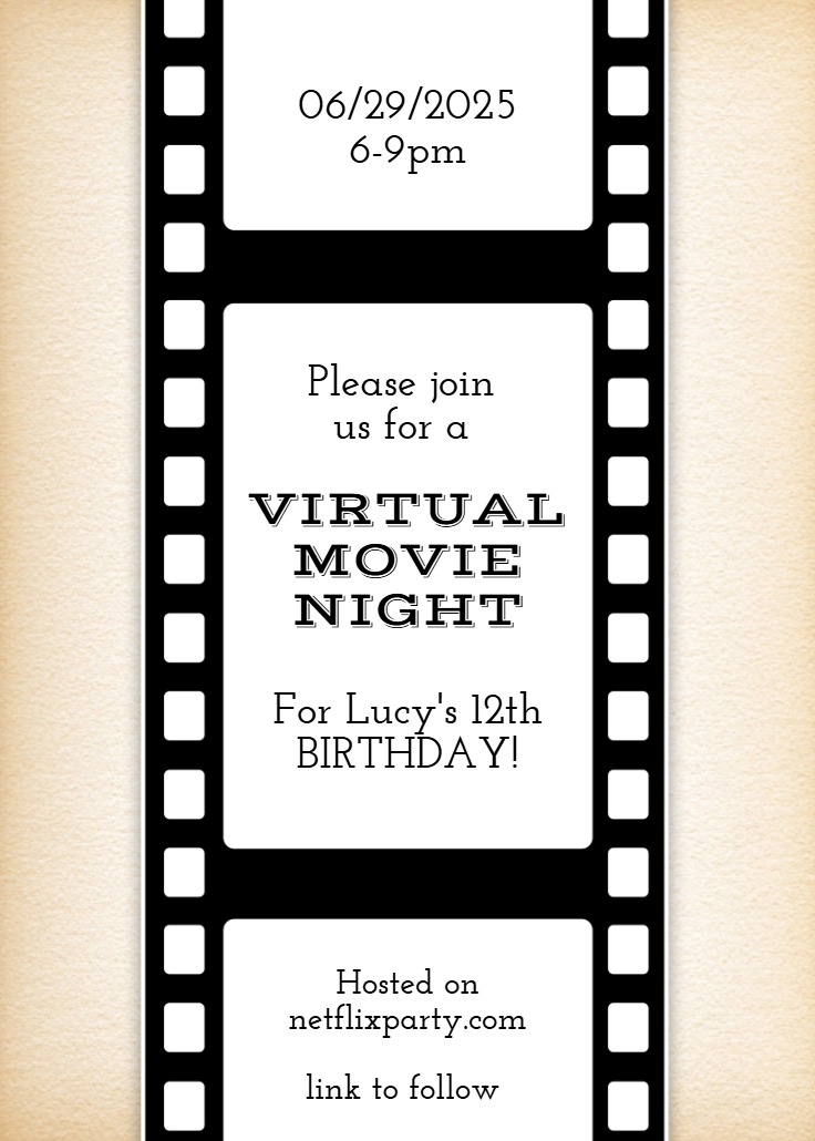 Printable Party Invitation Template (Free) | Greetings Island