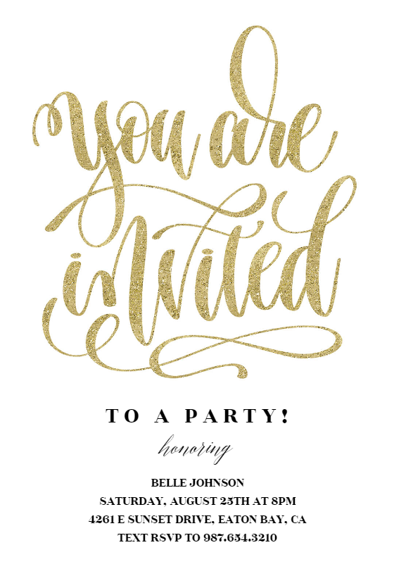 Party Invitation Templates (Free) | Greetings Island
