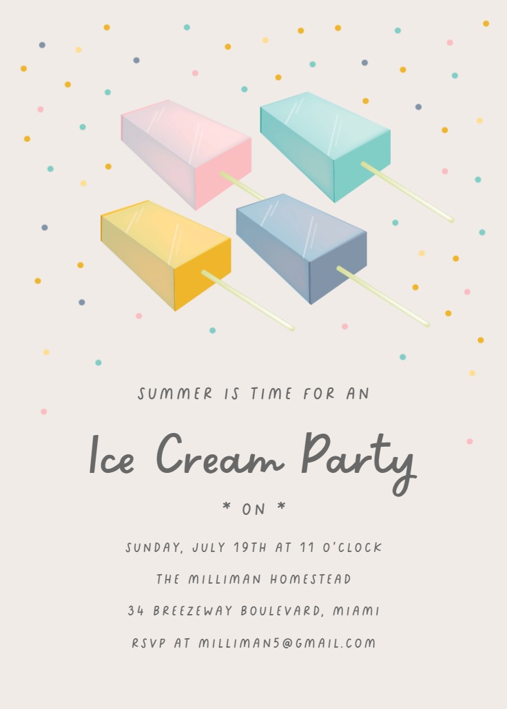 Chilling - Pool Party Invitation Template (Free) | Greetings Island