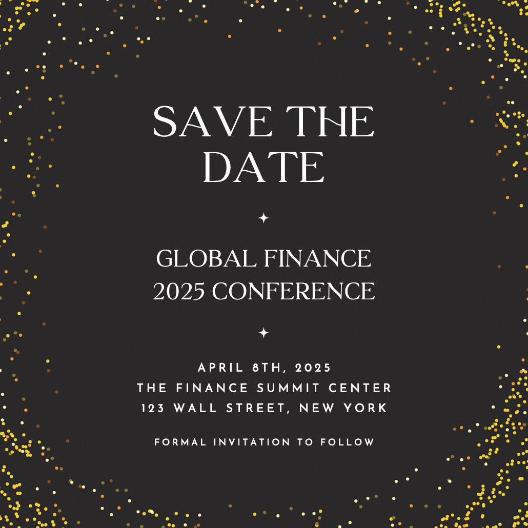 Golden Event - Business Events Invitation Template (Free) | Greetings ...